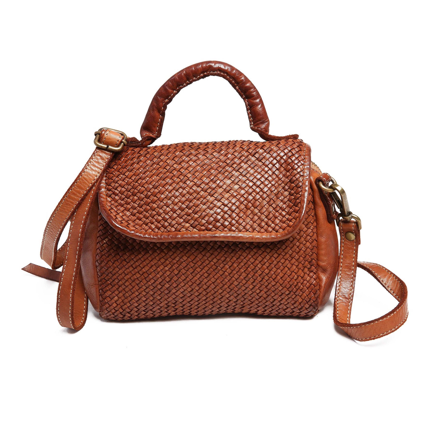 Buy Washed Italian Leather Bags & Handbags Made in Florence, Italy ...