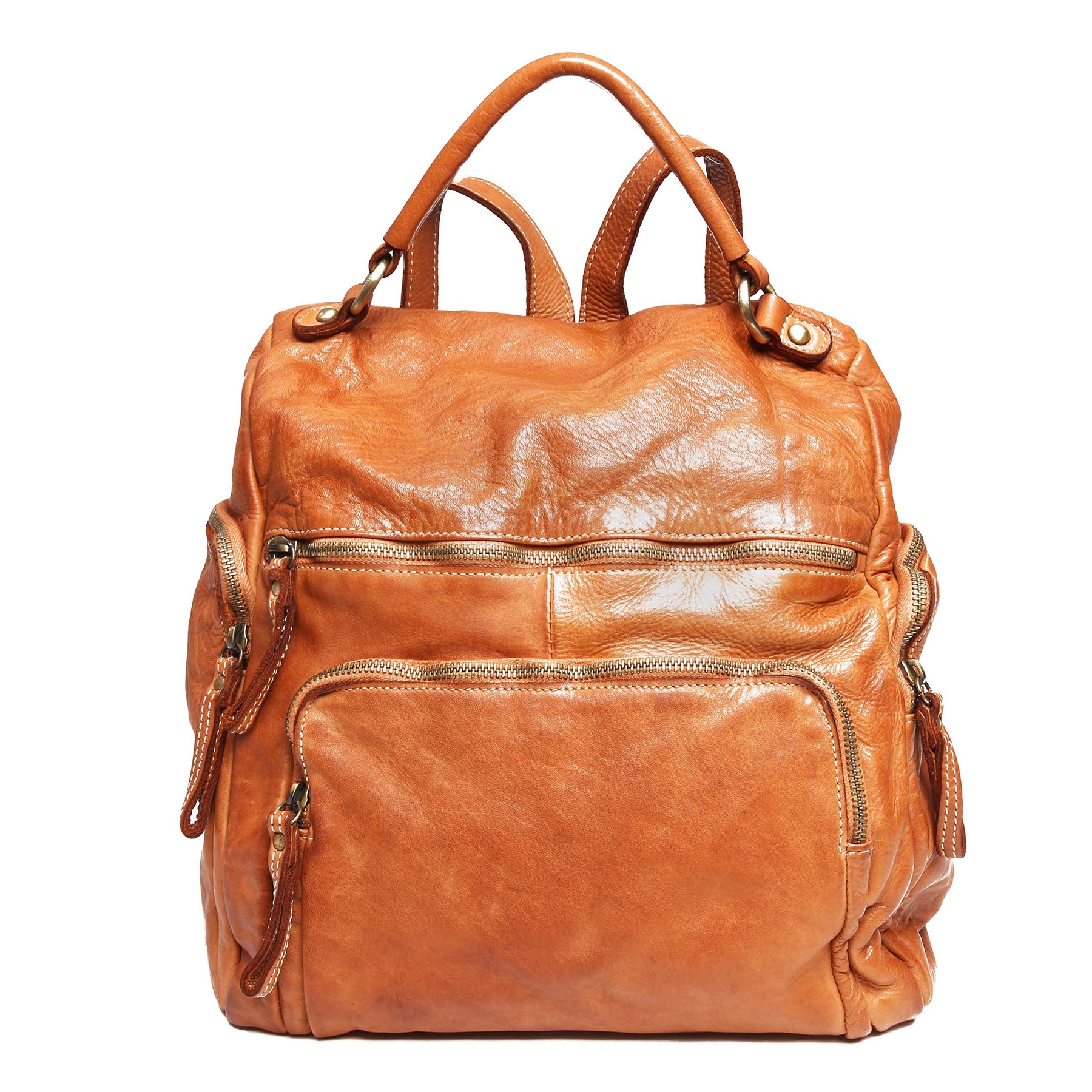 Momma Mia Backpack Cognac