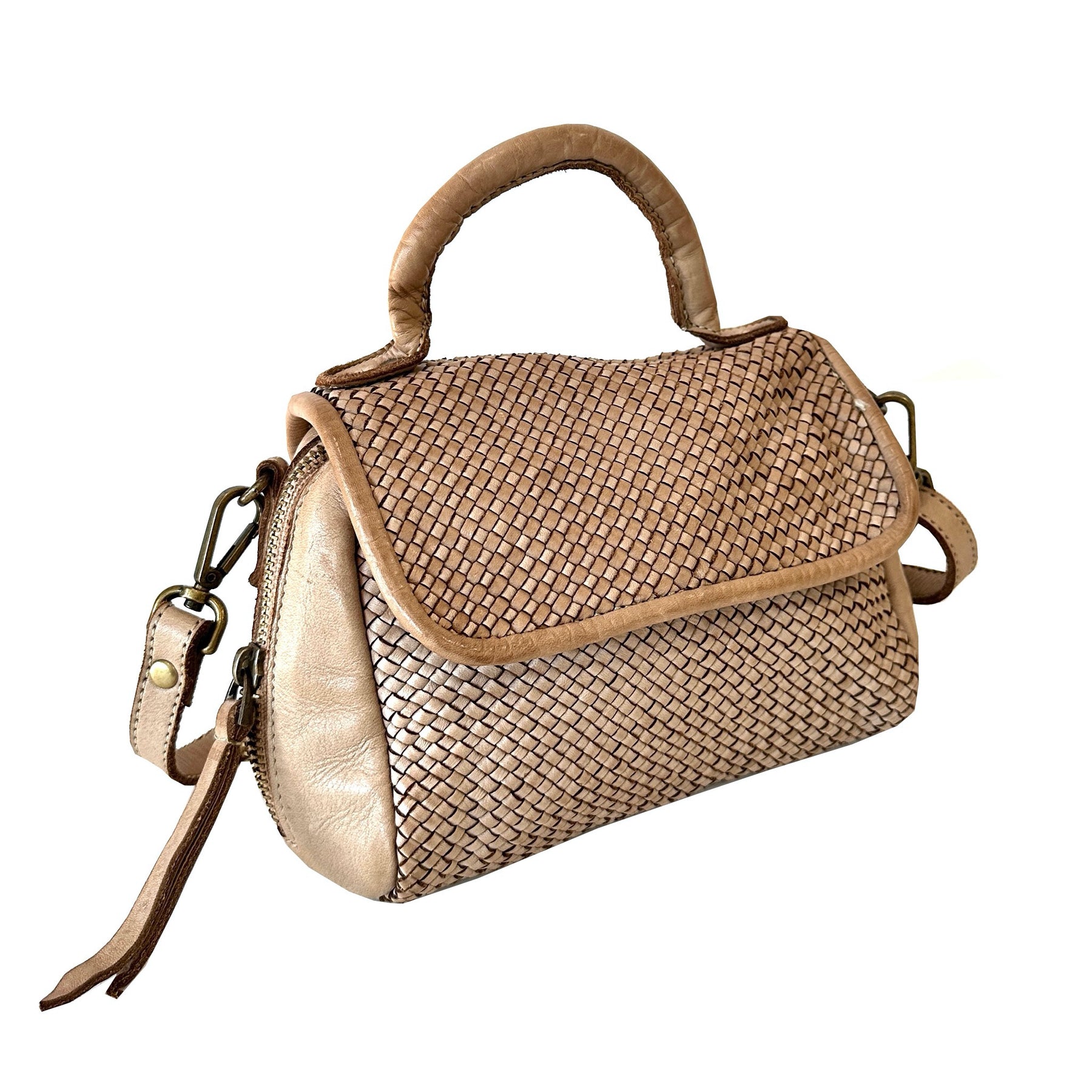 Buy Washed Italian Leather Bags & Handbags Made in Florence, Italy ...